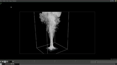 Custom Velocity Field Smoke Advection Youtube