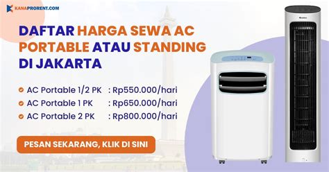 Daftar Harga Sewa Ac Portable Di Jakarta Kanaprorent Com