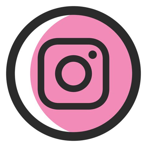 Design Png E Svg De Cone De Tra O Colorido Do Instagram Para Camisetas