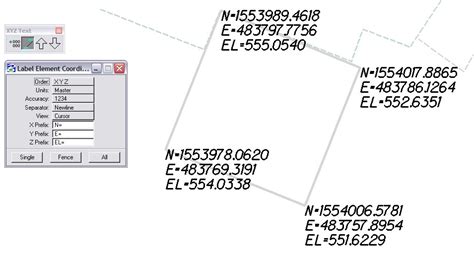 MicroStation Tip XYZ Text EnvisionCAD