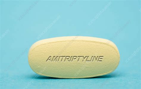Amitriptyline Pill Conceptual Image Stock Image F036 7659 Science Photo Library