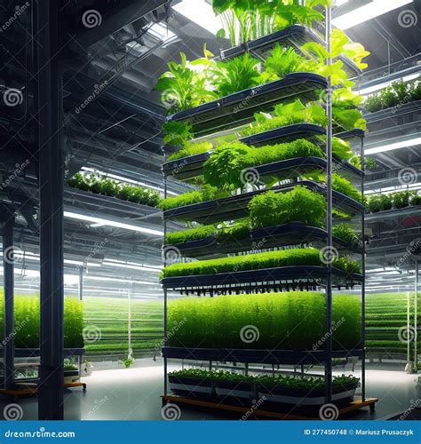 Modern Organic Hydroponic Vertical Farming Using Automated Systems