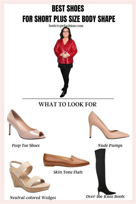 Best Shoes For Short Plus Size Body Shape Plus Size Body Shapes Nice