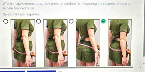 Solved Which Image Demonstrates The Correct Procedure For Measuring