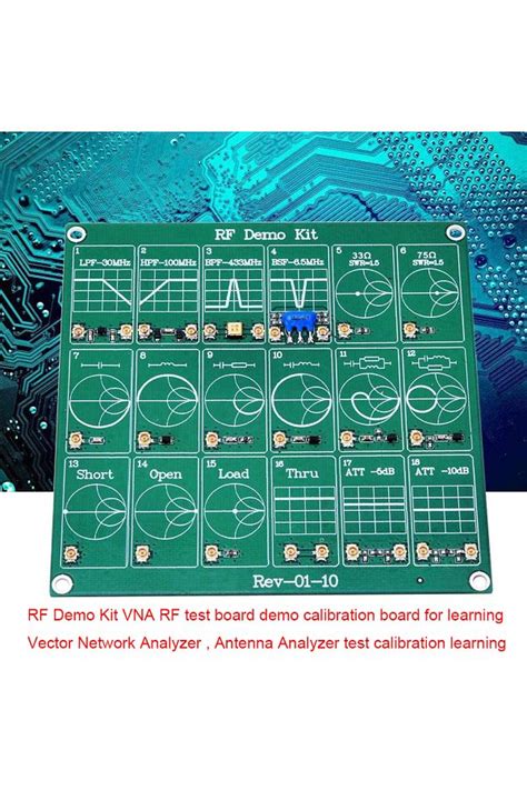 Mythtiger Nanovna Filter Attenuator Vna Rf Test Board Tester Demo Kit Module Breadboard Network