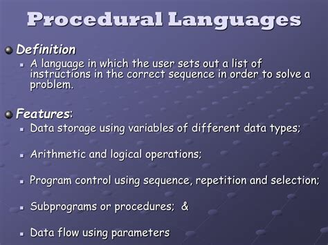Ppt Languages And Environments Powerpoint Presentation Free Download Id 3544318