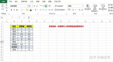 Excel对比公式差异（核对数据差异值的excel函数汇总） 知乎