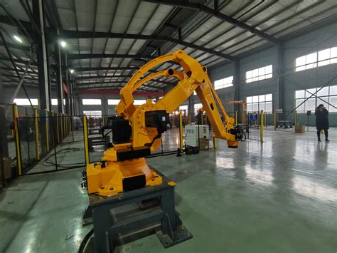 Automatic Case Carton Palletizer Stack Robot Palletizing Robots For Food And Beverage Industries