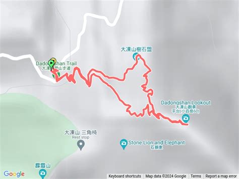 大凍山GPX 健行筆記