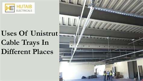 Unistrut Support For Medium Voltage Cables