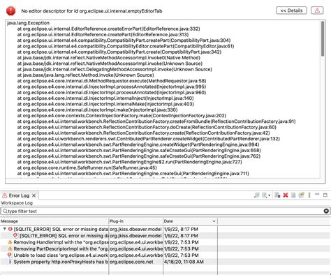 Issue With Opening Of Sql Editor · Issue 15152 · Dbeaverdbeaver · Github