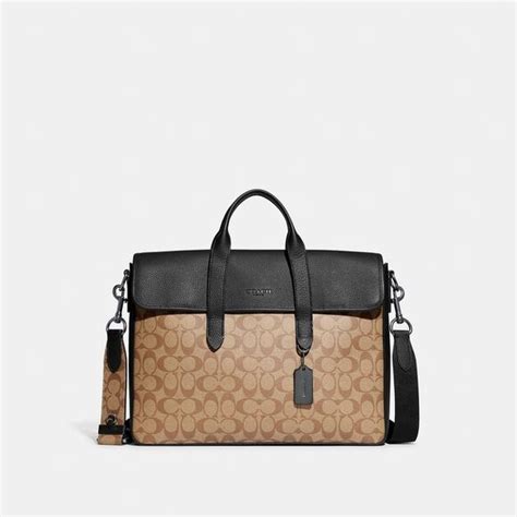 Coach Bags Nwt Coach Outlet Sullivan Portfolio Brief In Signature