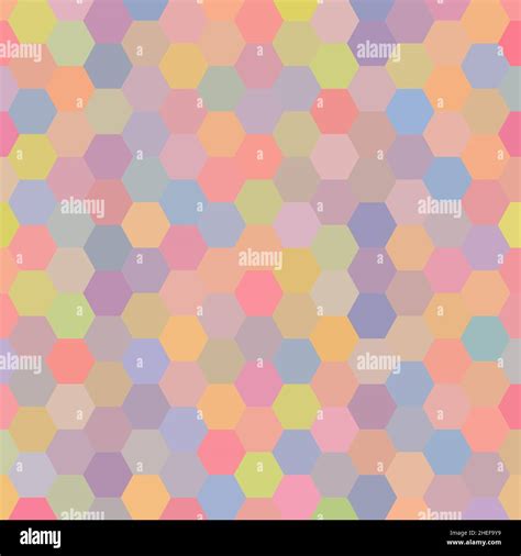 Colorful Hexagonal Design For Advertising Layout For Presentation