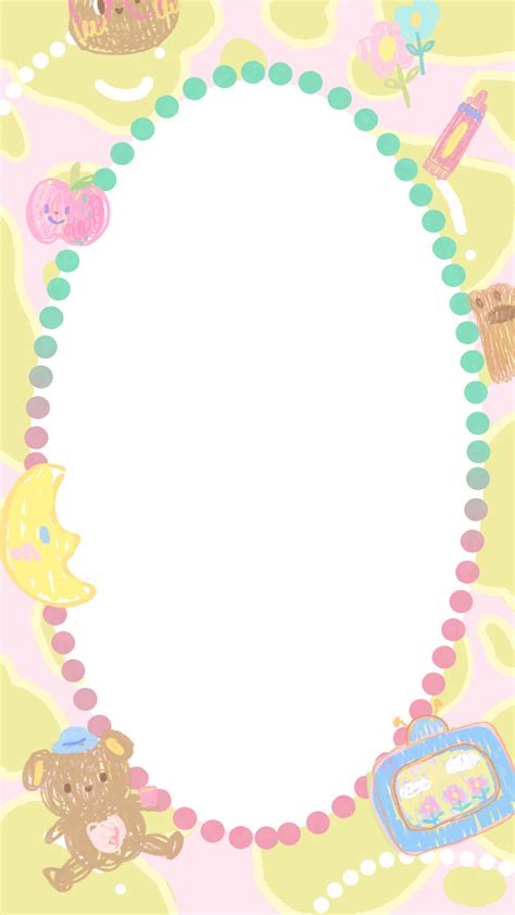 Pin By Thanwarat Thaworn On Design Barbie Coloring Pages Instagram Frame Template Cute Anime