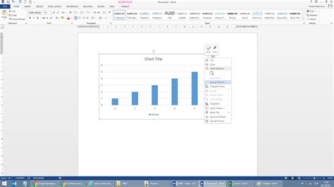 Excel Как може диаграма от Excel да я запишем като изображение Аула урок