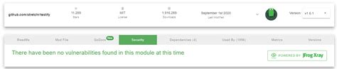 using the testify go module for unit tests in golang jfrog gocenter