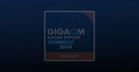 Gigaom Radar For Dns Security Names Cisco A Leader Cisco