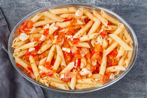 Easy Penne Pasta Bake With Tomatoes And Cheese Recipe
