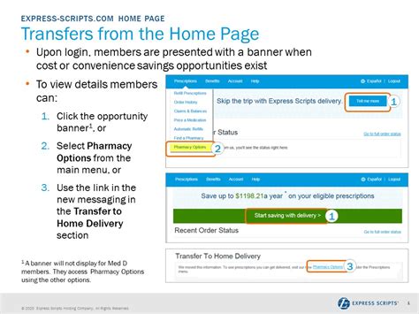 Express Scripts Website