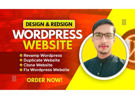 Fix Design Redesign Build Rebuild Clone Edit Or Revamp Wordpress Website Upwork