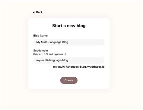 how to start a multi language blog