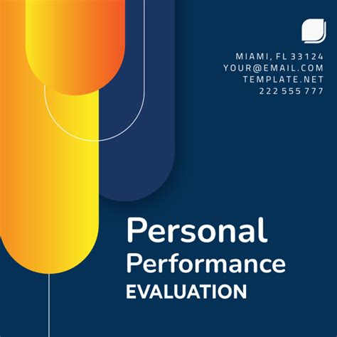 Free Personal Performance Evaluation Template To Edit Online
