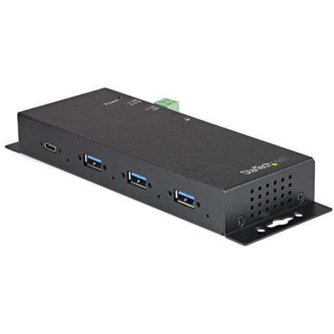 Tega Office Supplies Hull Startech Com Port Usb C Industrial Hub Gbps With X Usb A Ports
