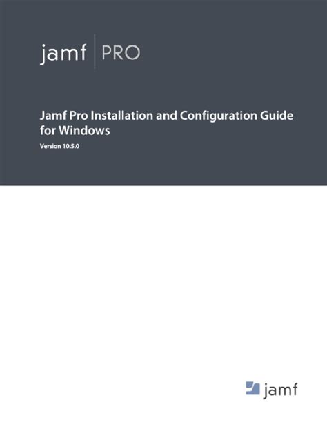 Jamf Pro Documentation Smilepastor