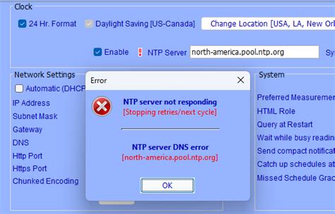 Ntp Server Iox Support Universal Devices Forum