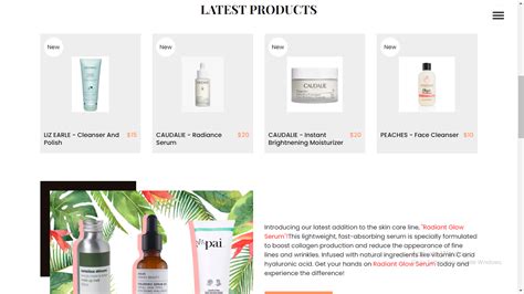 Github Allahind Skincareecommerce Ecommerce Website For Skincare Product Developped With Asp