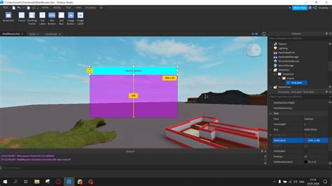 Основы GUI Roblox Studio YouTube