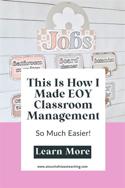 End Of Year Classroom Management Tips — Stephanie Nash A Touch Of