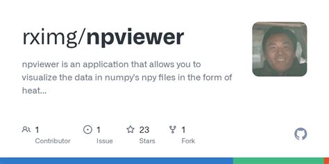 Github Rximgnpviewer Npviewer Is An Application That Allows You To Visualize The Data In