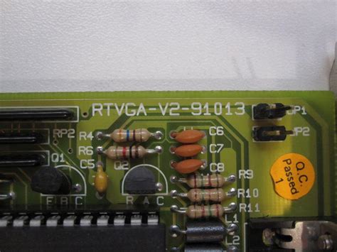 ISA VGA Karta Realtek RTG3105 Typ RTVGA V2 91013 Aukro