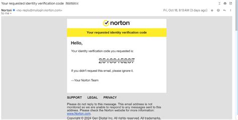 Support Verification Code Not Working Tech Outpost Norton