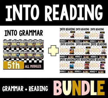 Module Into Reading HMH ALL GRADE Lessons Grammar Reading Bundle