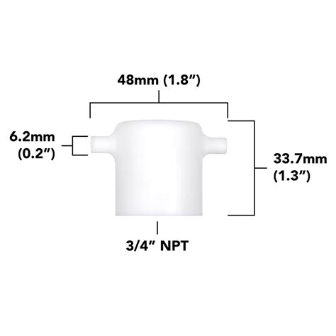 Gas Flow Cap Atlas Scientific