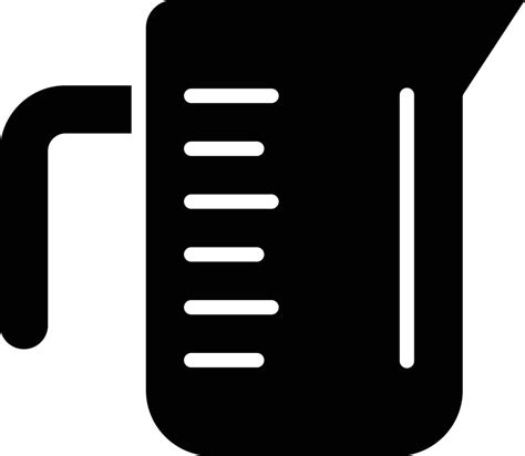 Measuring Cup Vector Icon Design Illustration 21677113 Vector Art At