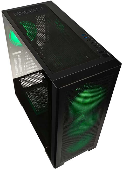 Kolink Unity Meshbay Argb MIDI Tower Case Svart UNITY MESHBAY ARGB