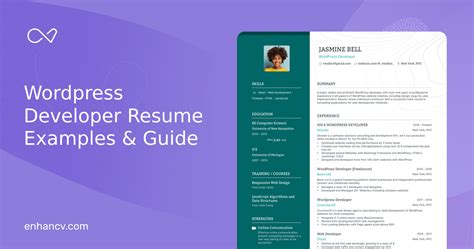 5 Wordpress Developer Resume Examples And Guide For 2024