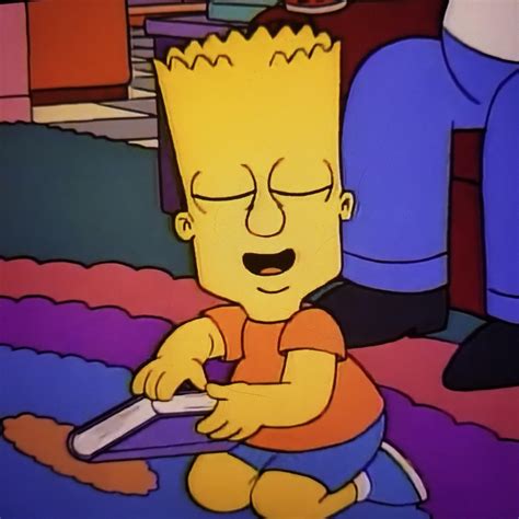 Bart Simpson Face Front