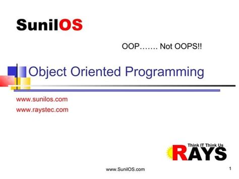 Features Of Object Oriented Programmingpptx Programming Languages