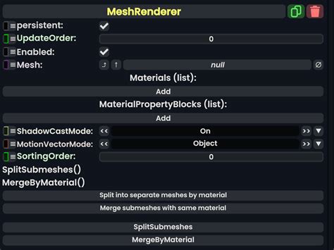 Component MeshRenderer Resonite Wiki Component MeshRenderer Resonite Wiki
