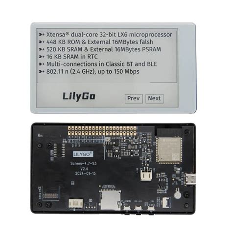 T5 E Paper Touch Non Soldered Female Pin Mr Tech