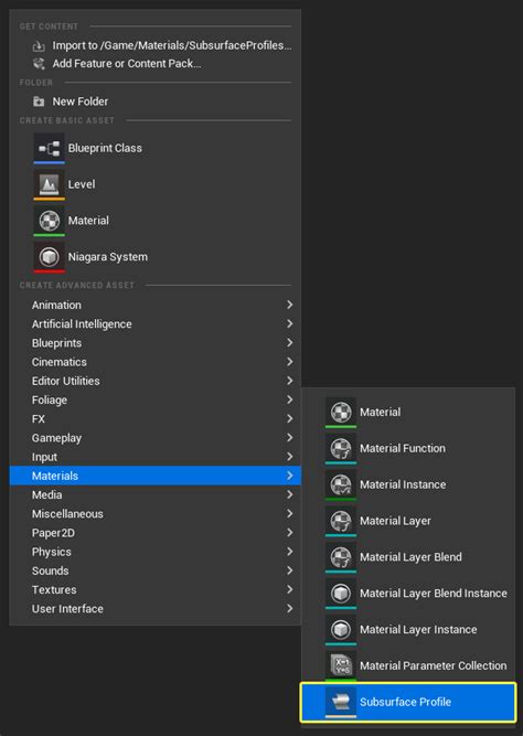 Using A Subsurface Profile In Your Unreal Engine Materials Unreal