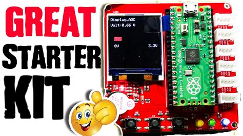 Raspberry Pi Pico Micropython Starter Kit For Beginners Youtube