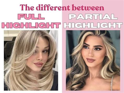 Difference Between Full Vs Partial Highlights Apohair