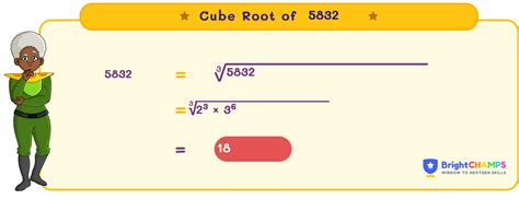 Cube Root Of 5832 How To Find The Value Of ∛5832 🧮