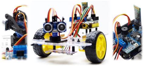 Obstacle Avoiding Vehicle Driven Using Python Cohesive Computing