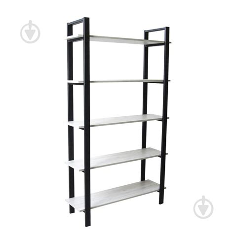 ᐉ Етажерка Венге 5 полиць Аляска 1800х1050х325 мм біле дерево • Краща ціна в Києві Україні